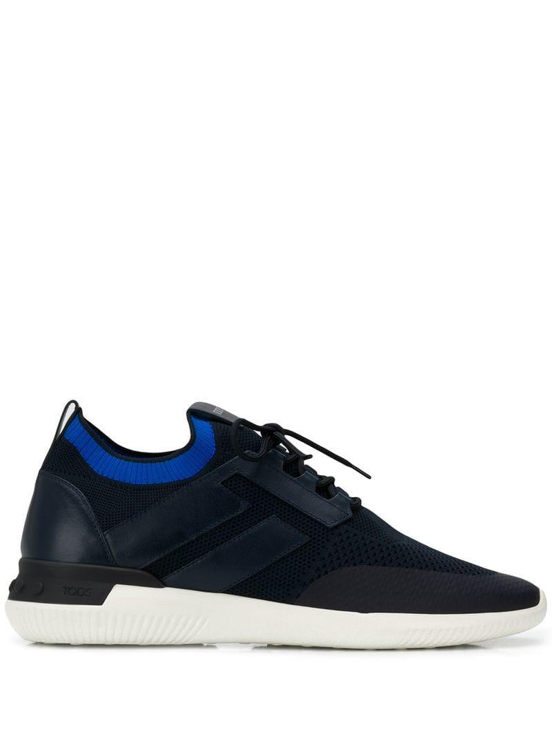 Tod's Knitted Sock-style Sneakers in Blue for Men - Save 29% - Lyst