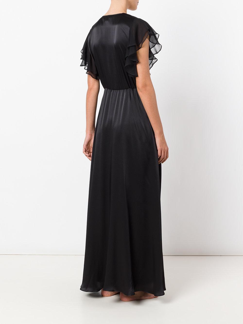Lyst - Gilda & Pearl Dahlia Robe in Black