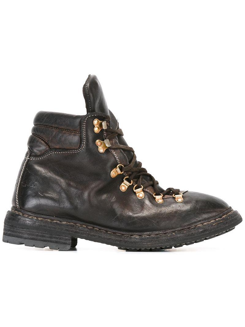 Lyst - Guidi Hiking Boots in Black for Men