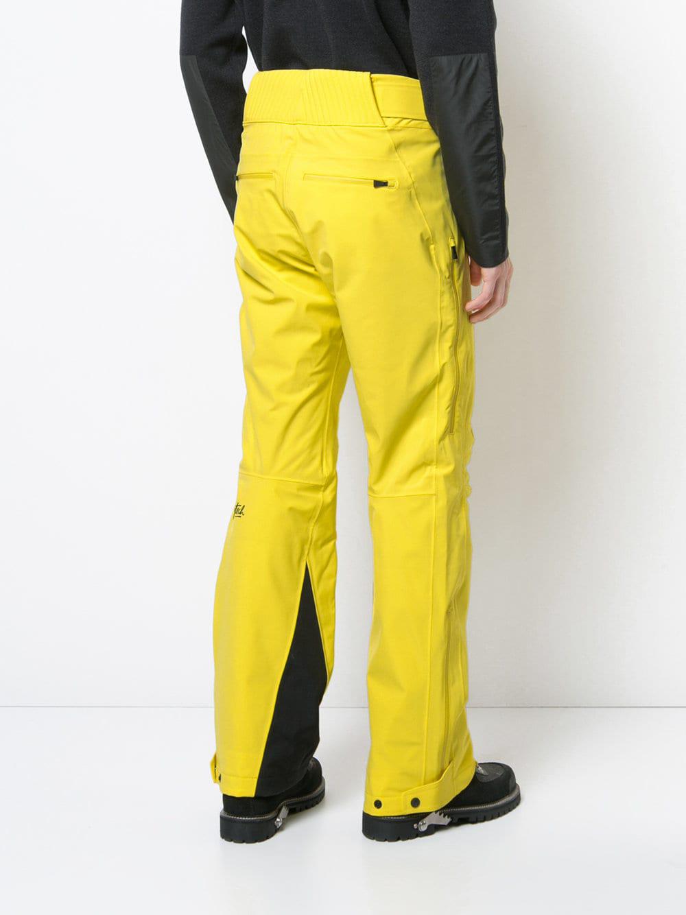 Aztech Mountain Synthetic Waterproof Ski Trousers in Yellow/Orange ...