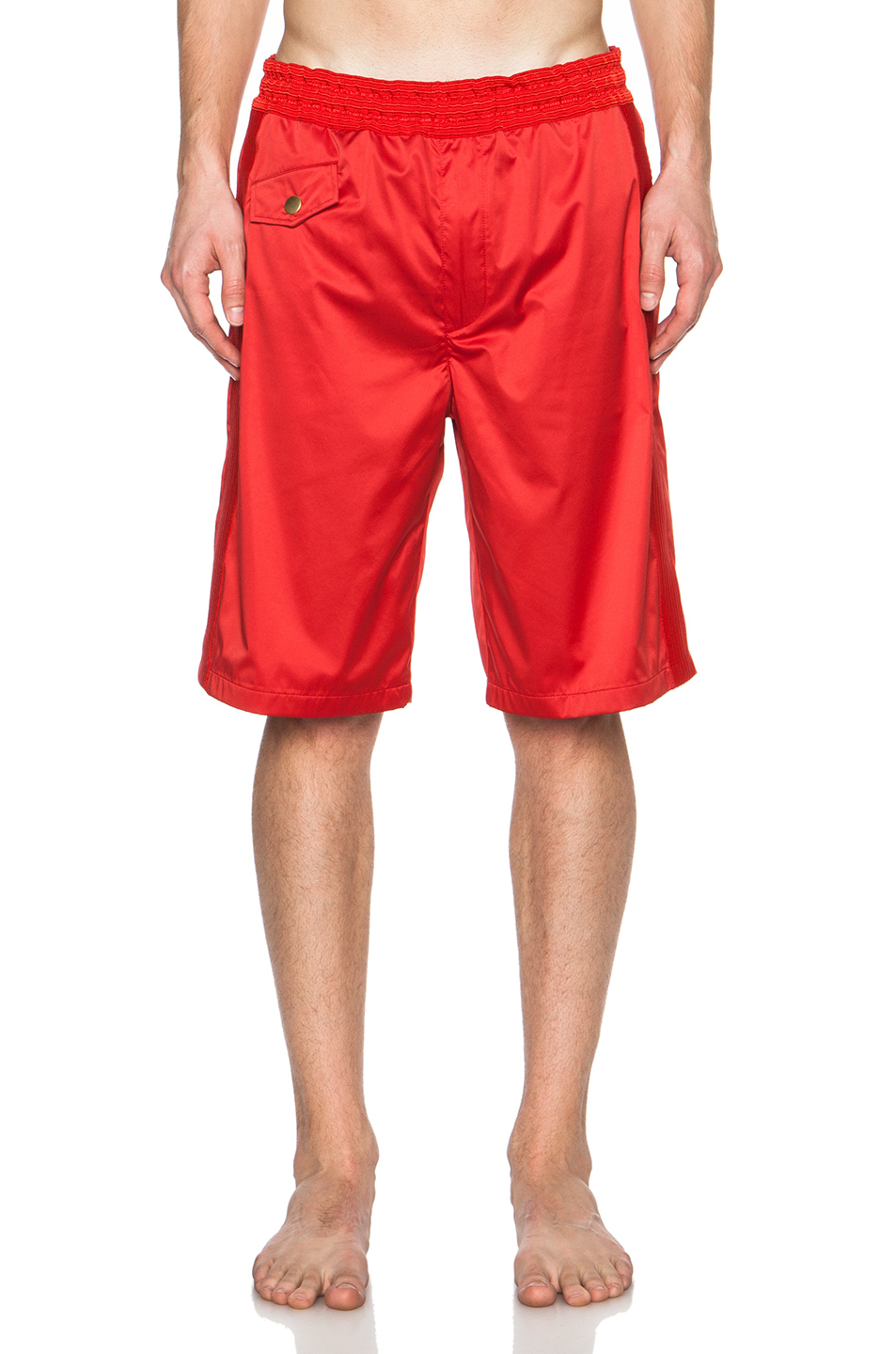 Lyst Marc Jacobs Mens Beach Nylon Swim Trunks In Red
