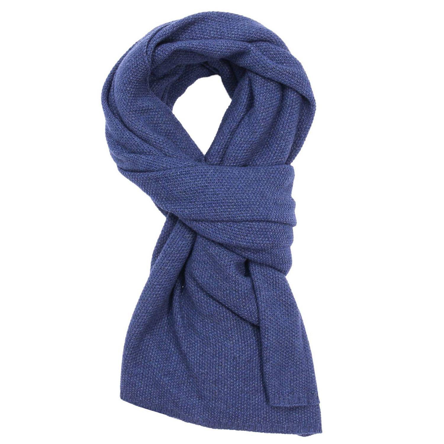 Lyst - Emporio Armani Scarf Men in Blue for Men