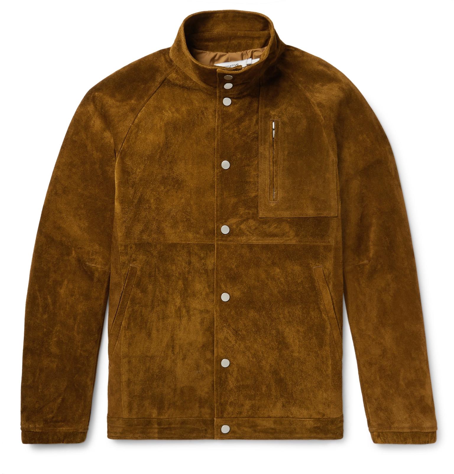Lyst - Nonnative Suede Coach Jacket in Brown for Men