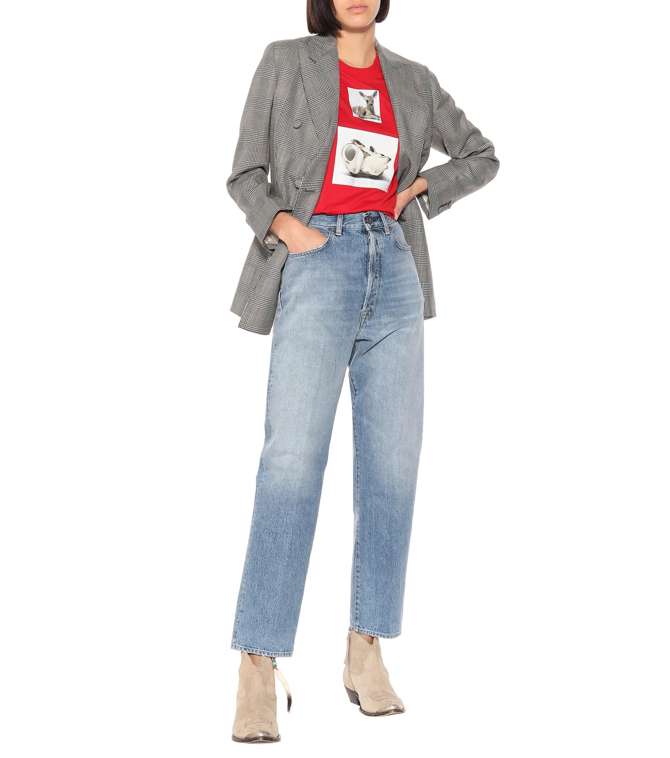 Golden Goose Deluxe Brand Denim Judy High-rise Straight Jeans in Blue ...