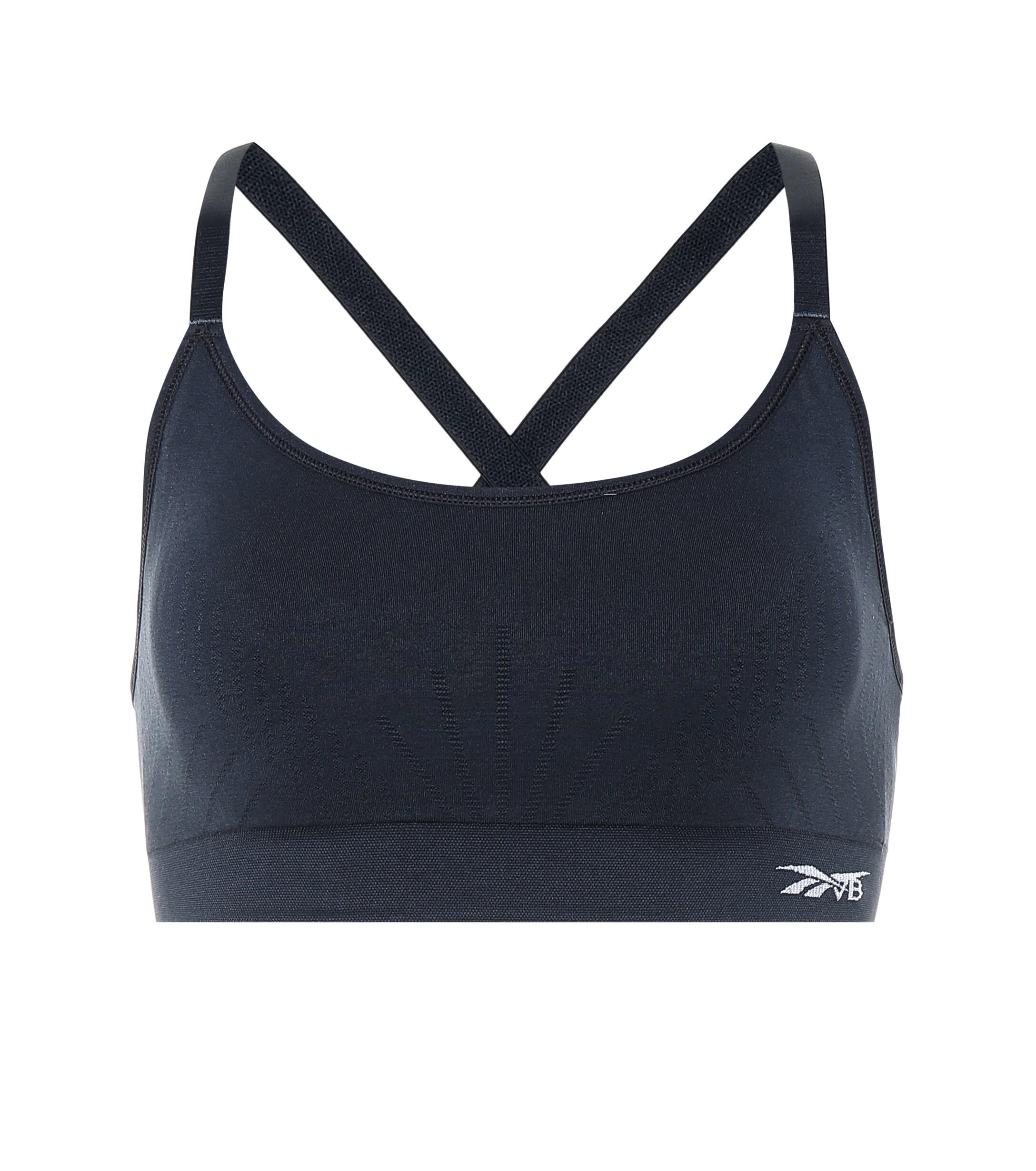 Reebok X Victoria Beckham Seamless Sports Bra in Blue - Lyst
