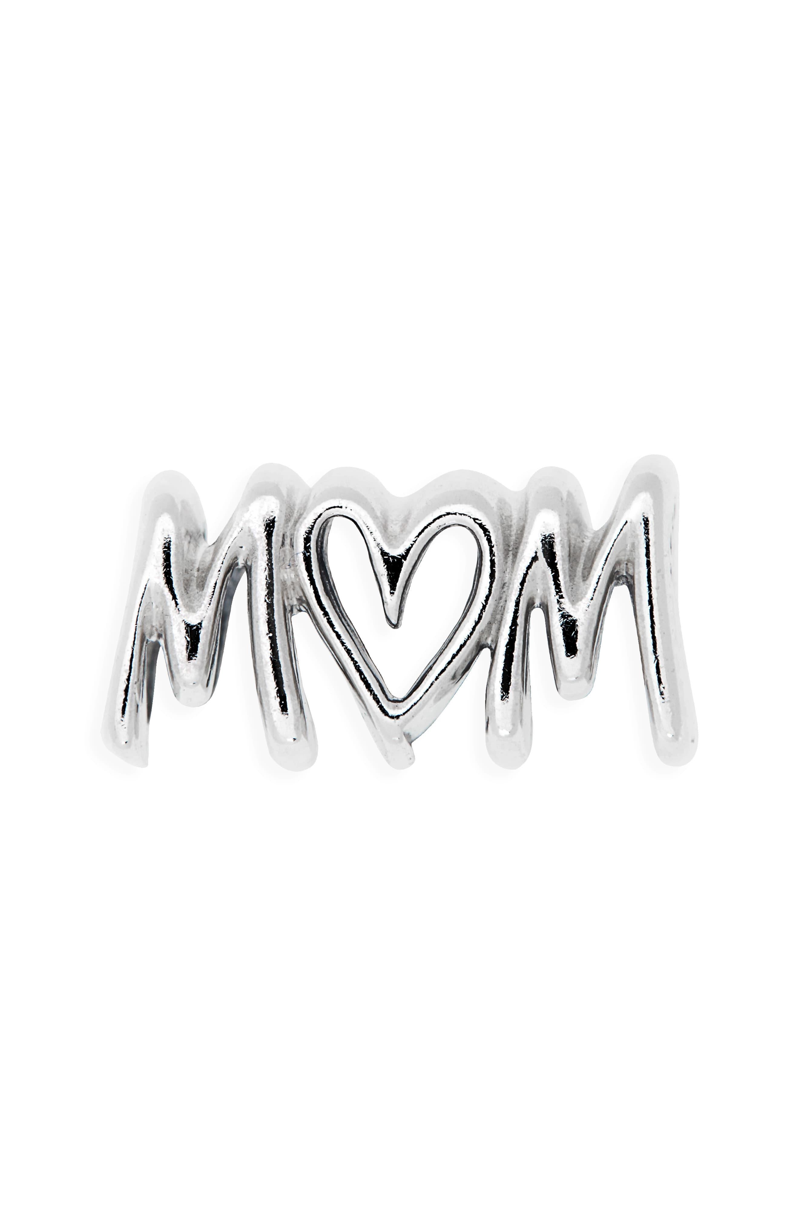 PANDORA Mom Script Charm - Lyst