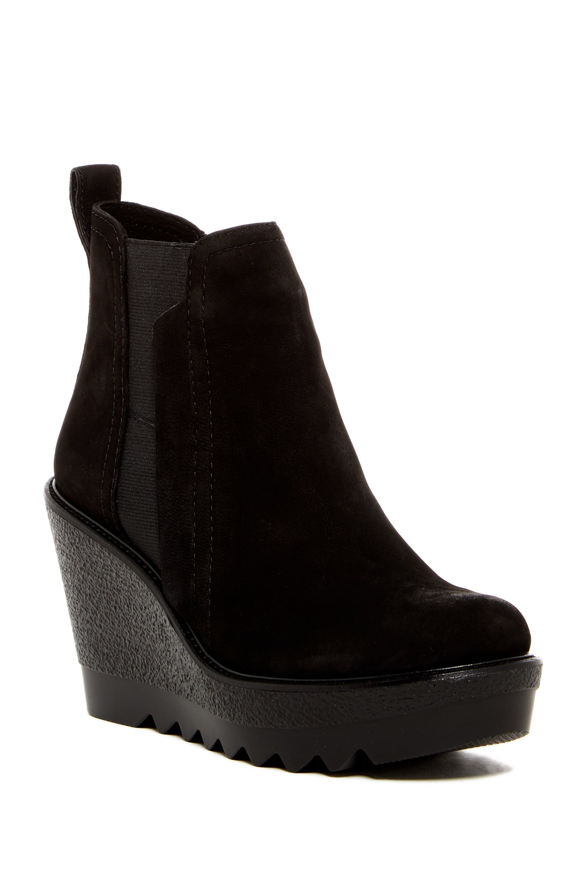 Lyst - Vince Camuto Danisa Platform Wedge Chelsea Boot in Black