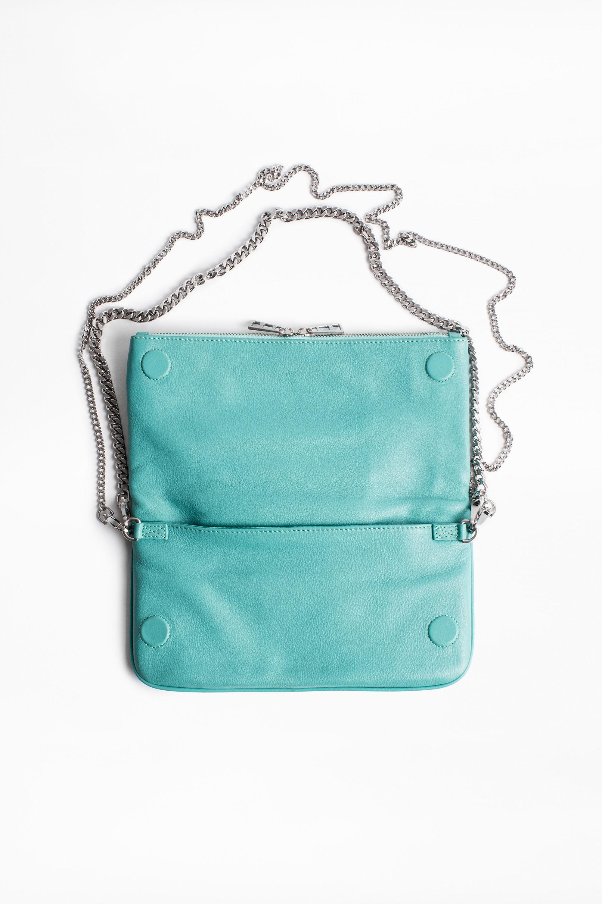 Zadig & Voltaire Rock Savage Clutch Bag in Blue - Lyst
