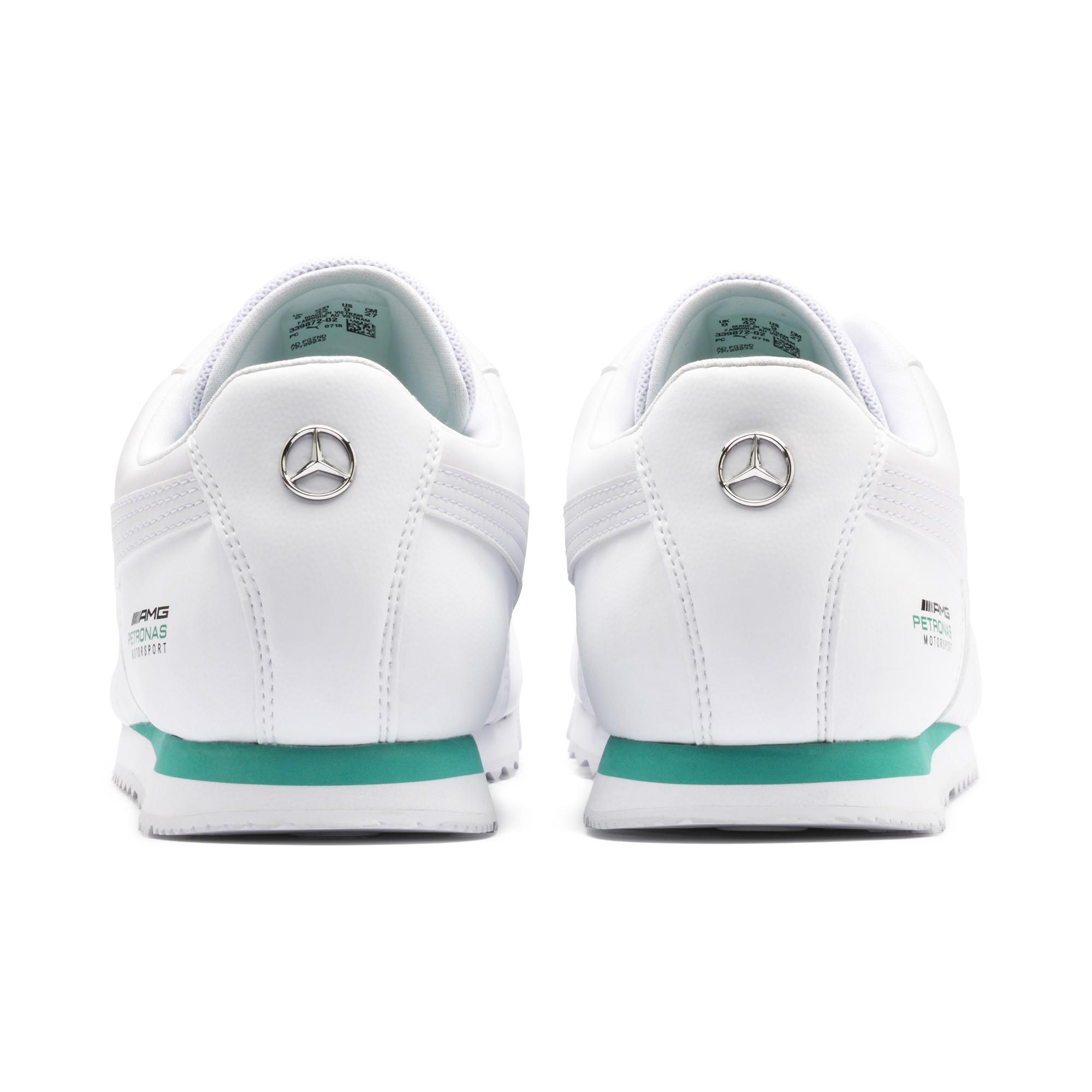 PUMA Leather Mercedes Amg Petronas Roma Men's Sneakers in 02 (White ...
