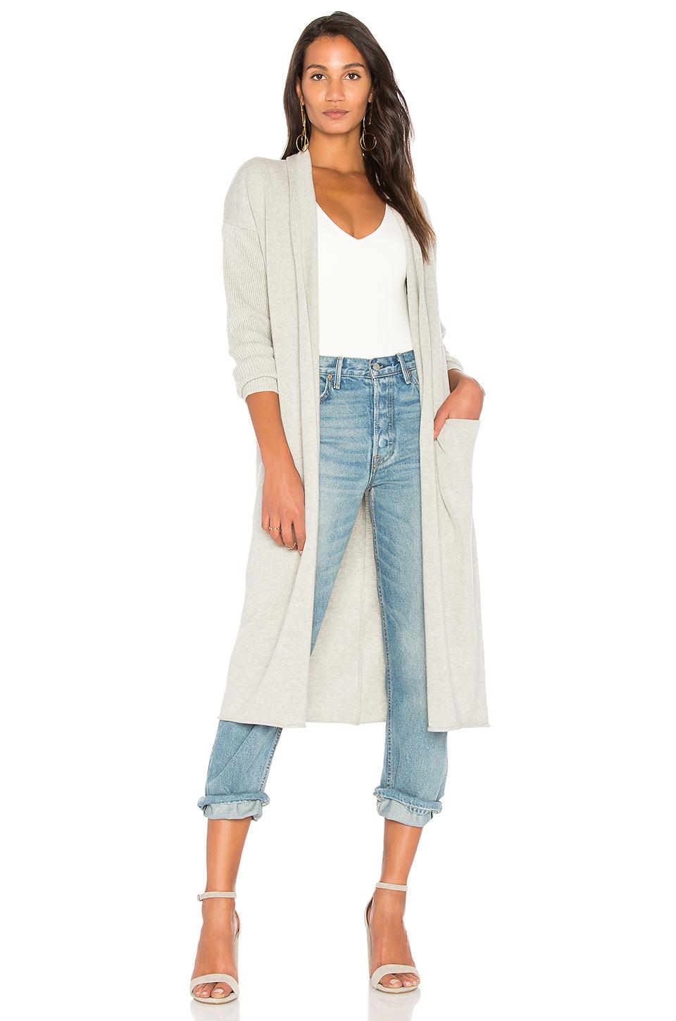 Demylee Gretchen Cardigan in Gray | Lyst