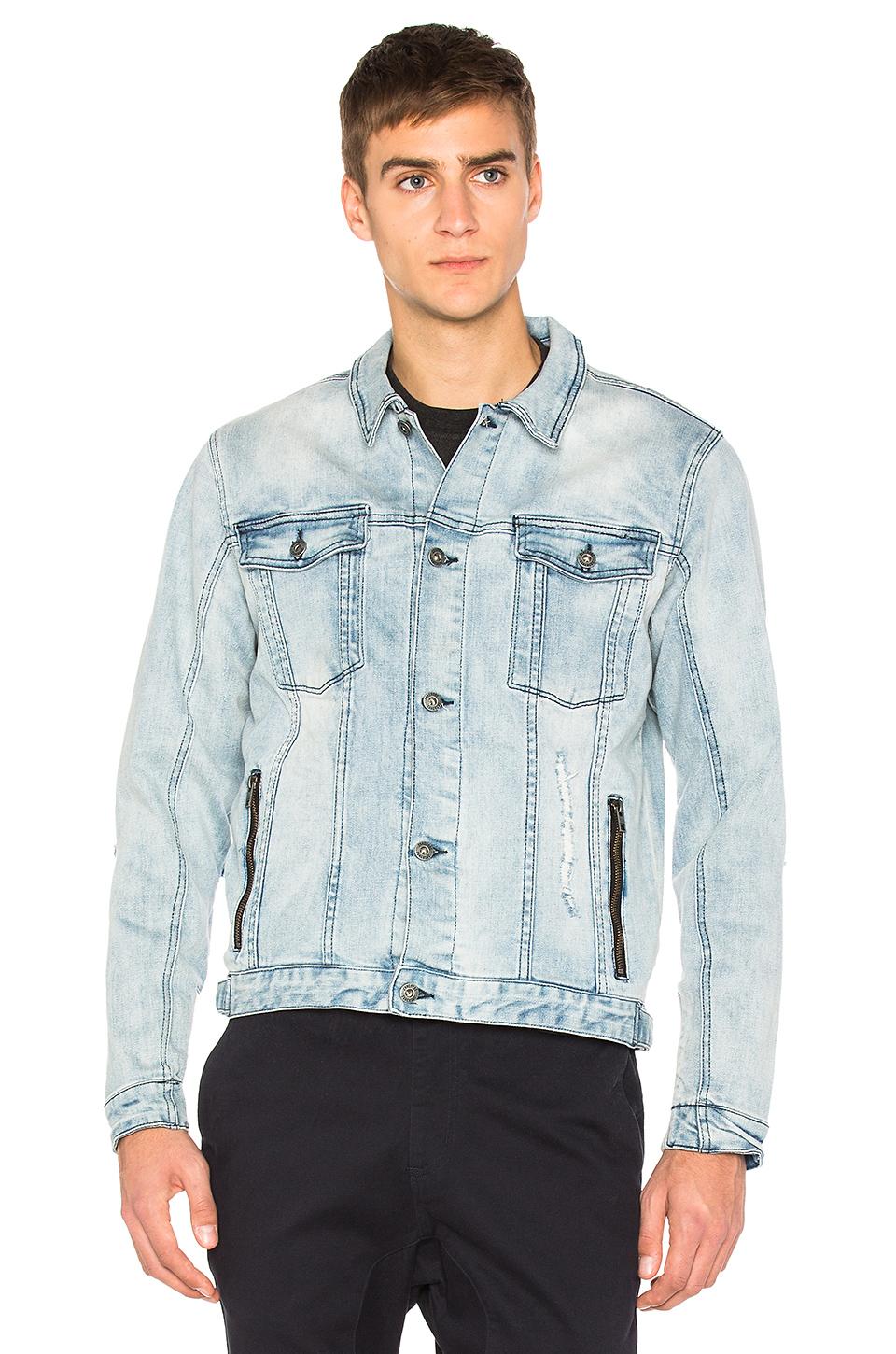 Lyst - Zanerobe Greaser Denim Jacket in Blue for Men