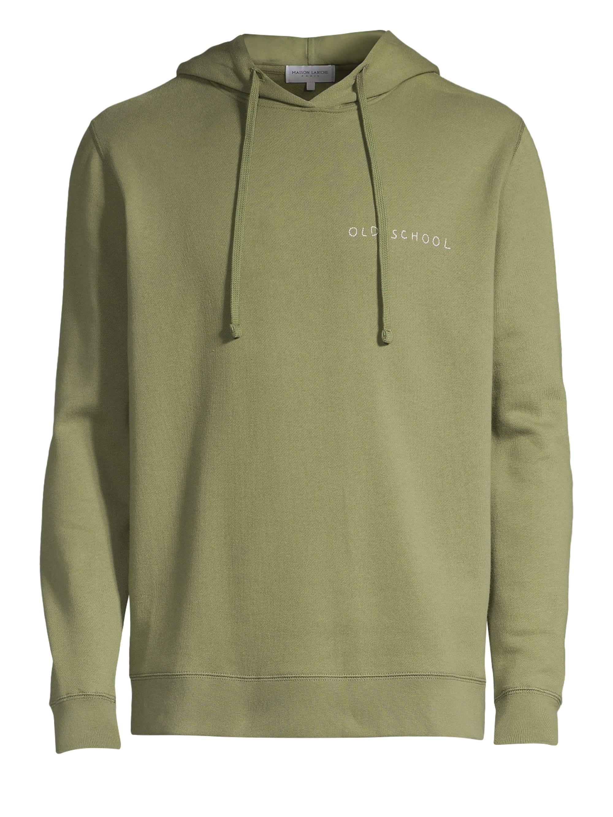 Lyst - Maison Labiche Men's Old School Hoodie - Khaki for Men