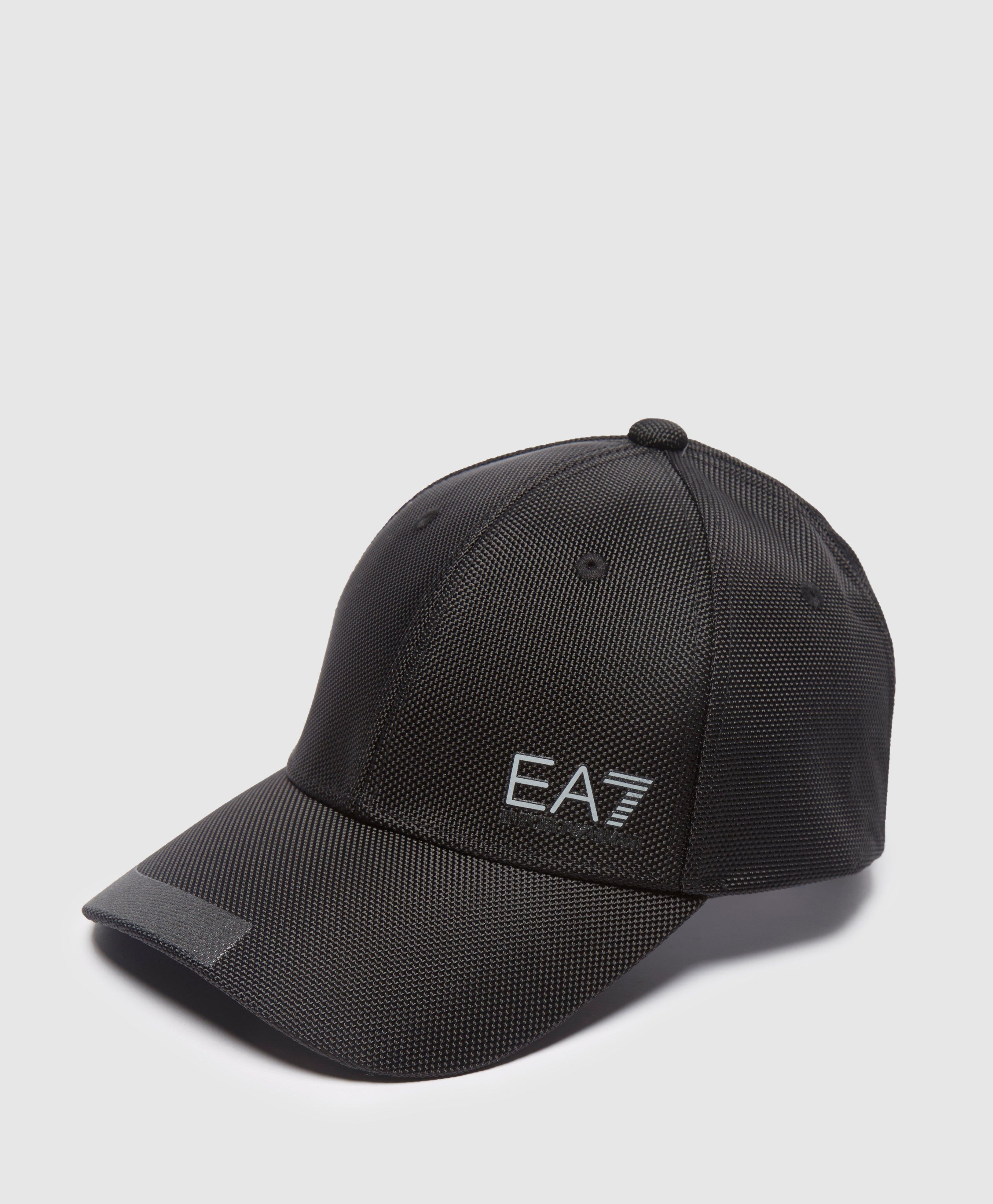 EA7 City Explorer Cap in Black for Men - Lyst