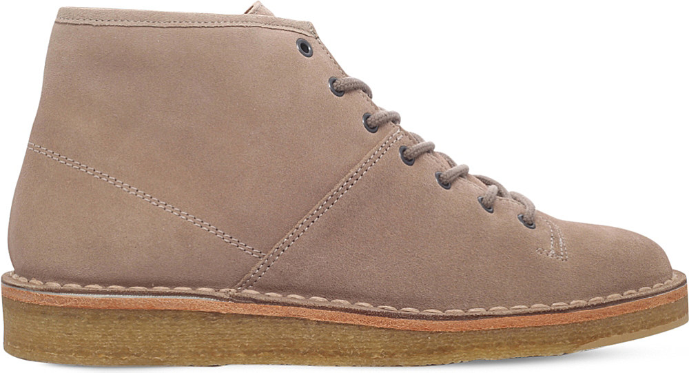 Paul Smith Errol Suede Monkey Boots in Natural for Men - Lyst