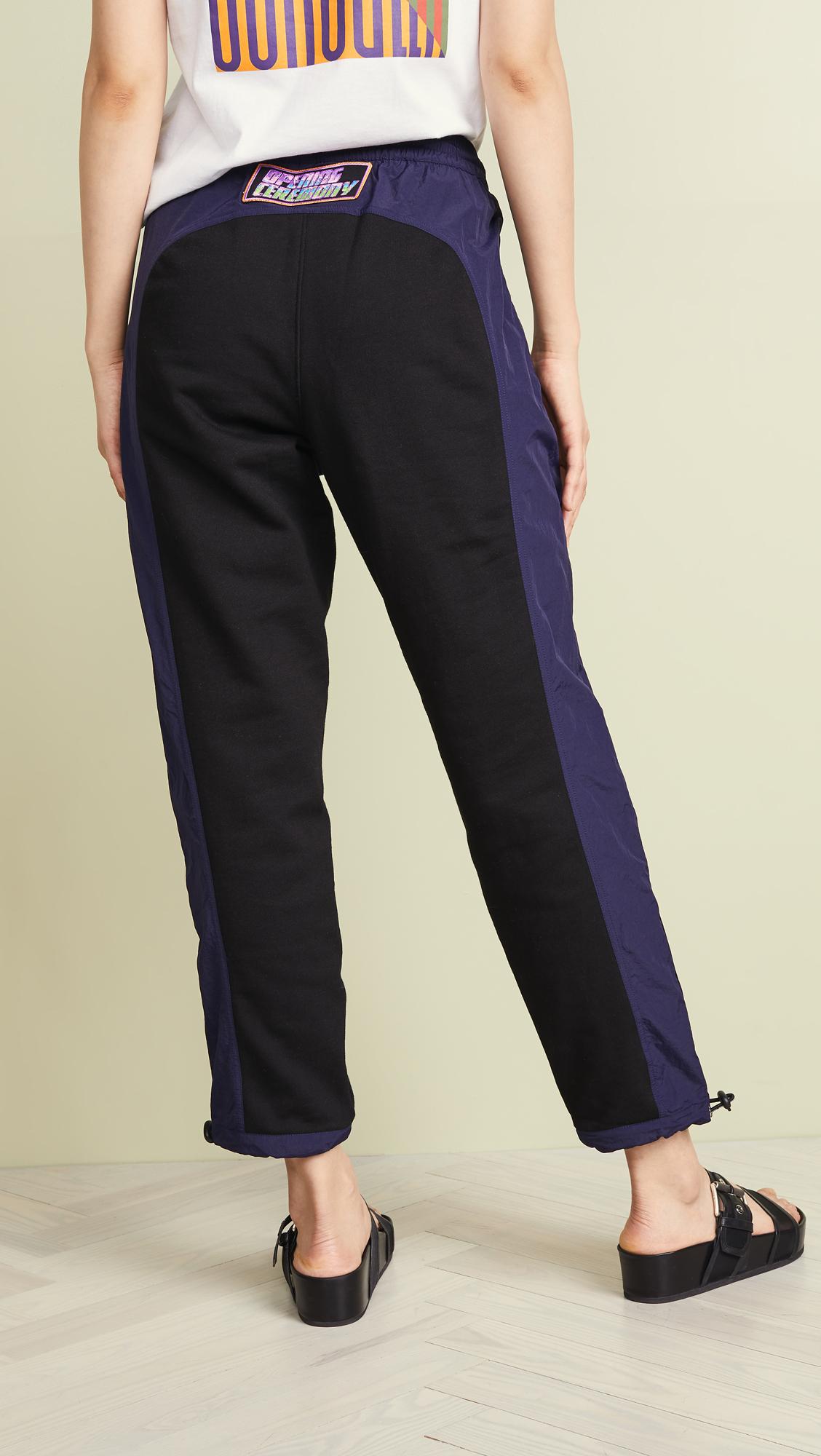 Opening Ceremony Synthetic Nylon Hybrid Sweatpants in Blue - Lyst