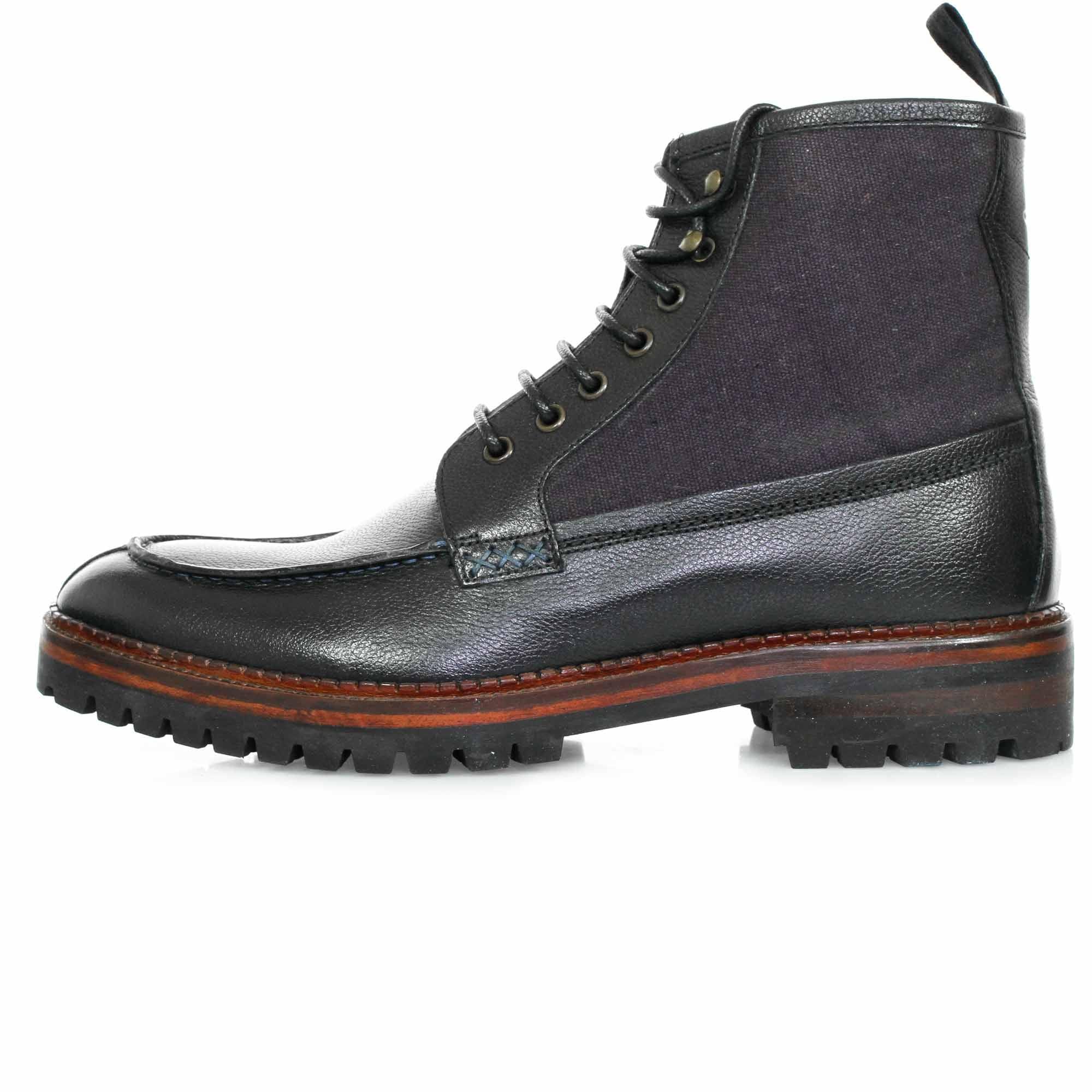 Lyst - Oliver Sweeney Bulmer Black Leather Boot in Black for Men