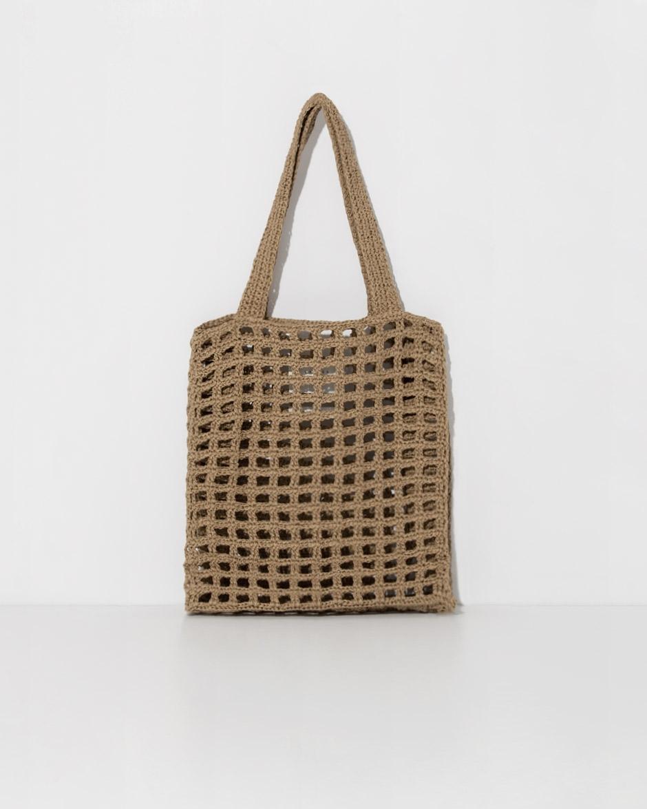 Lauren Manoogian Oak Paper Net Bag - Lyst