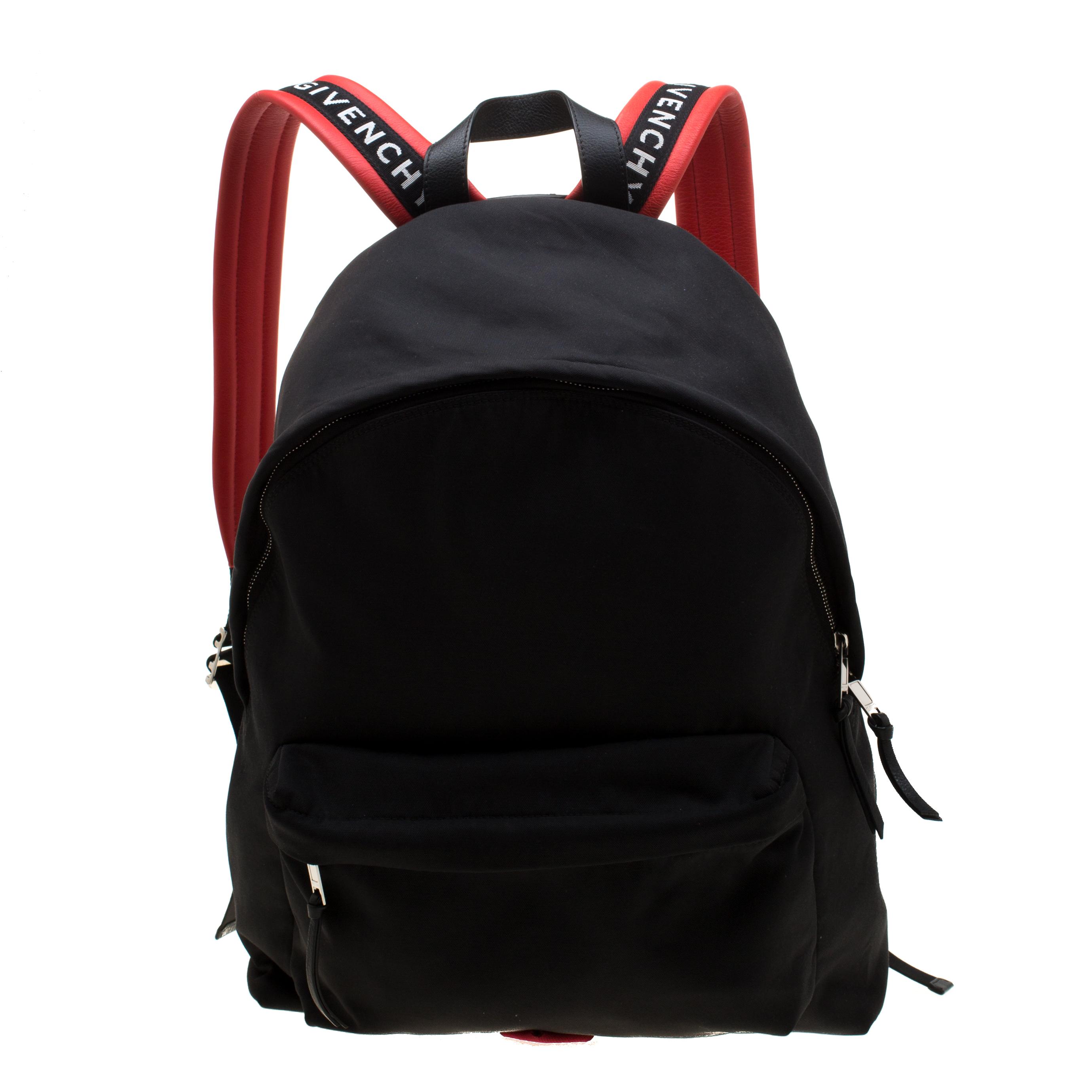 Red Leather Backpack Straps | semashow.com