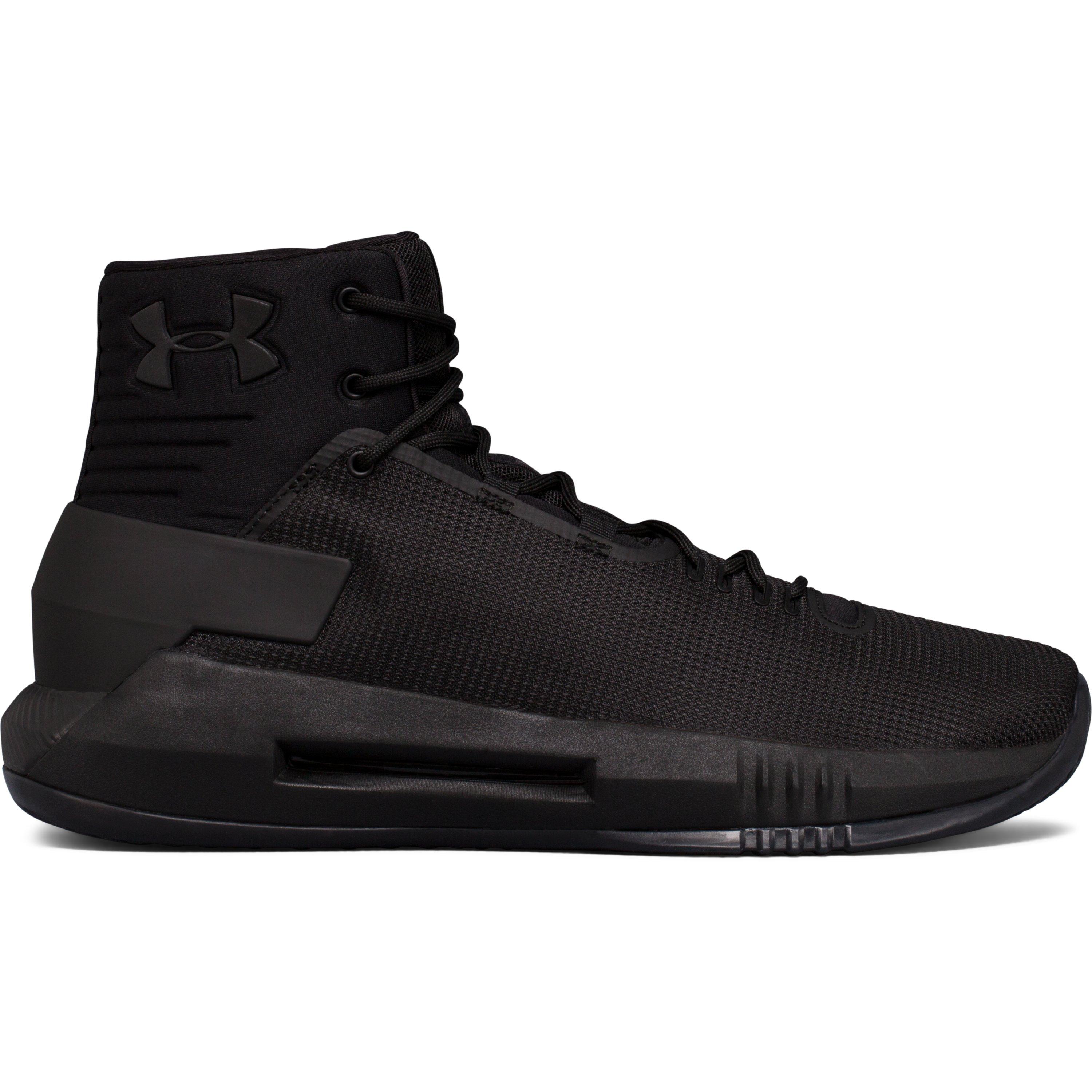 Under armour Men's Ua Drive 4 Basketball Shoes in Black for Men | Lyst
