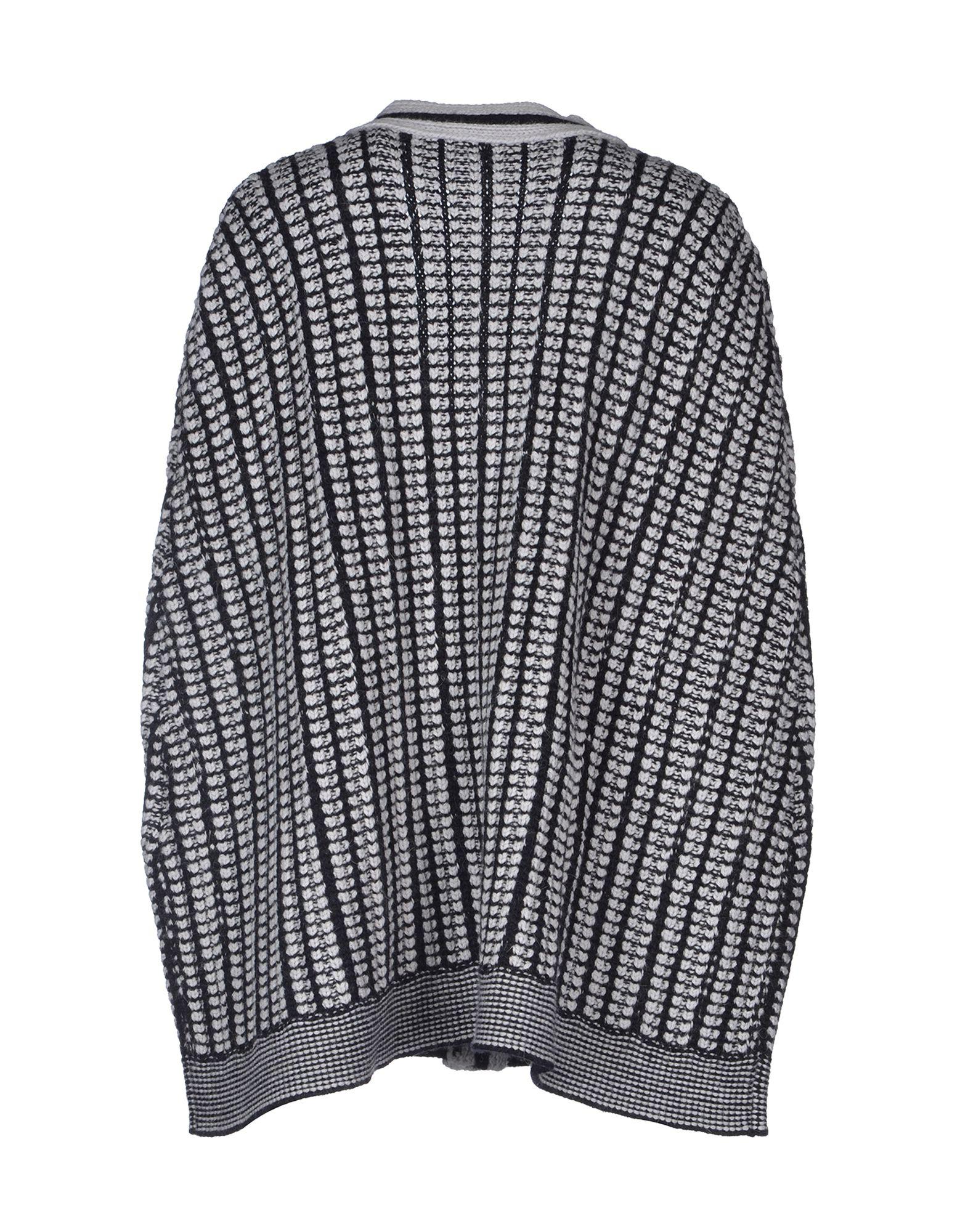 Jil Sander Navy Wool Capes & Ponchos in Light Grey (Gray) - Lyst