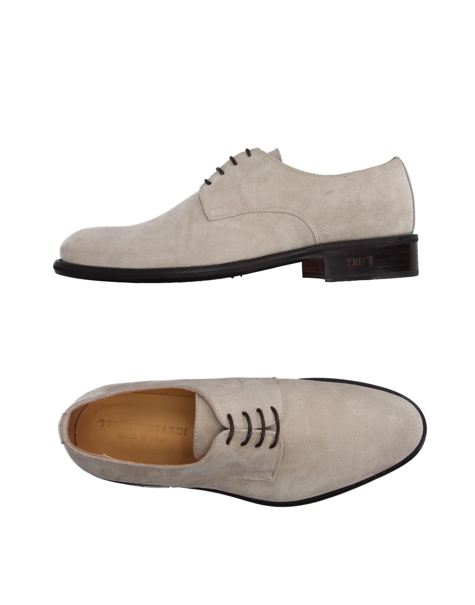 Tru trussardi Lace-up Shoe in Natural for Men | Lyst