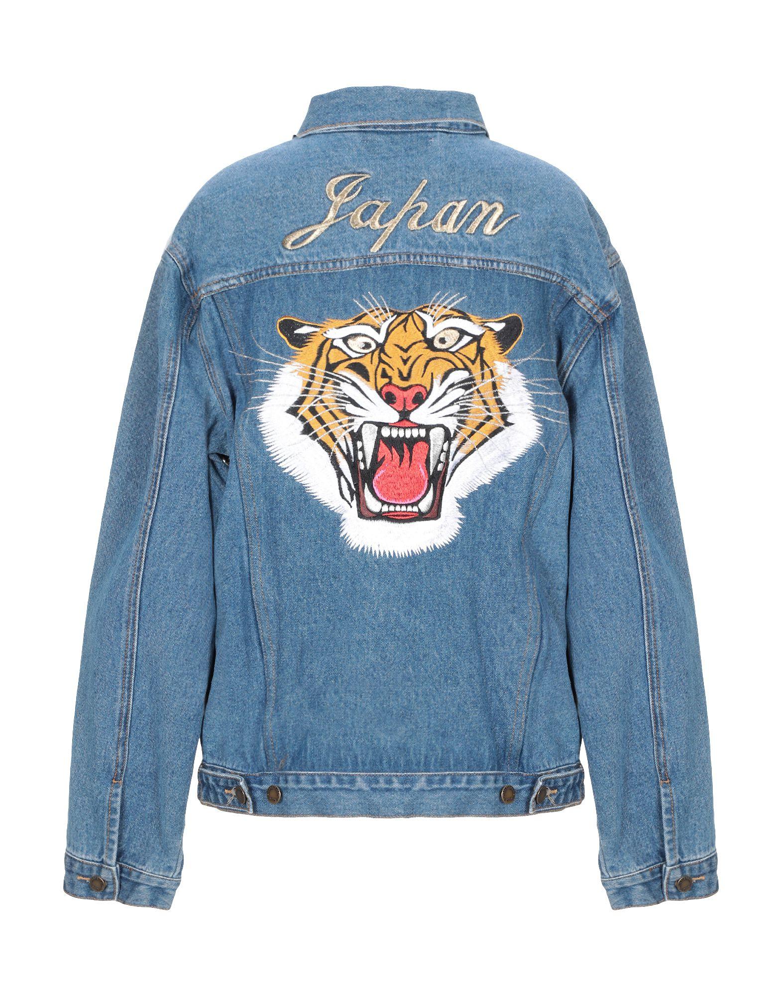 WEILI ZHENG Denim Outerwear in Blue - Lyst
