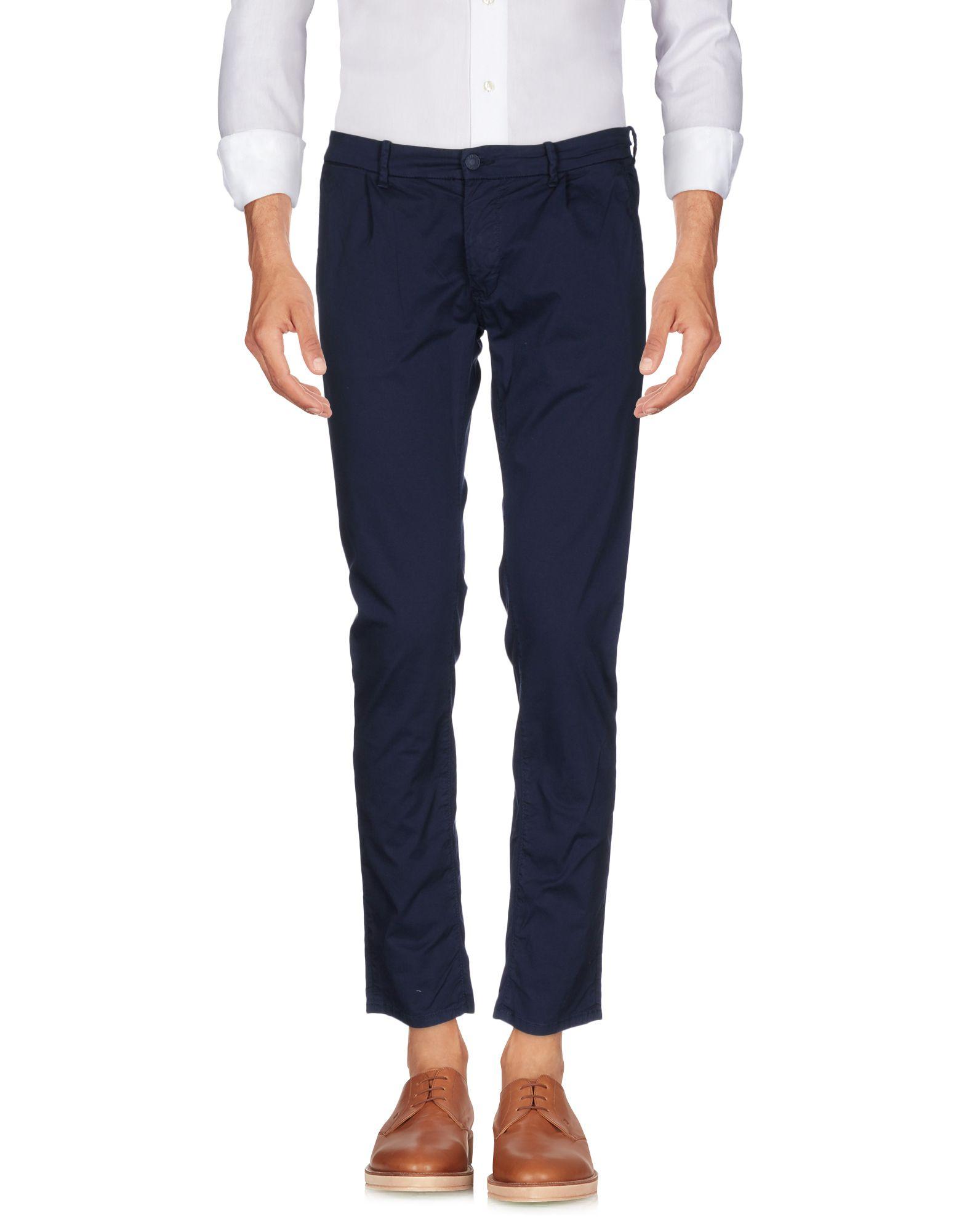 Paolo pecora Casual Pants in Blue for Men | Lyst