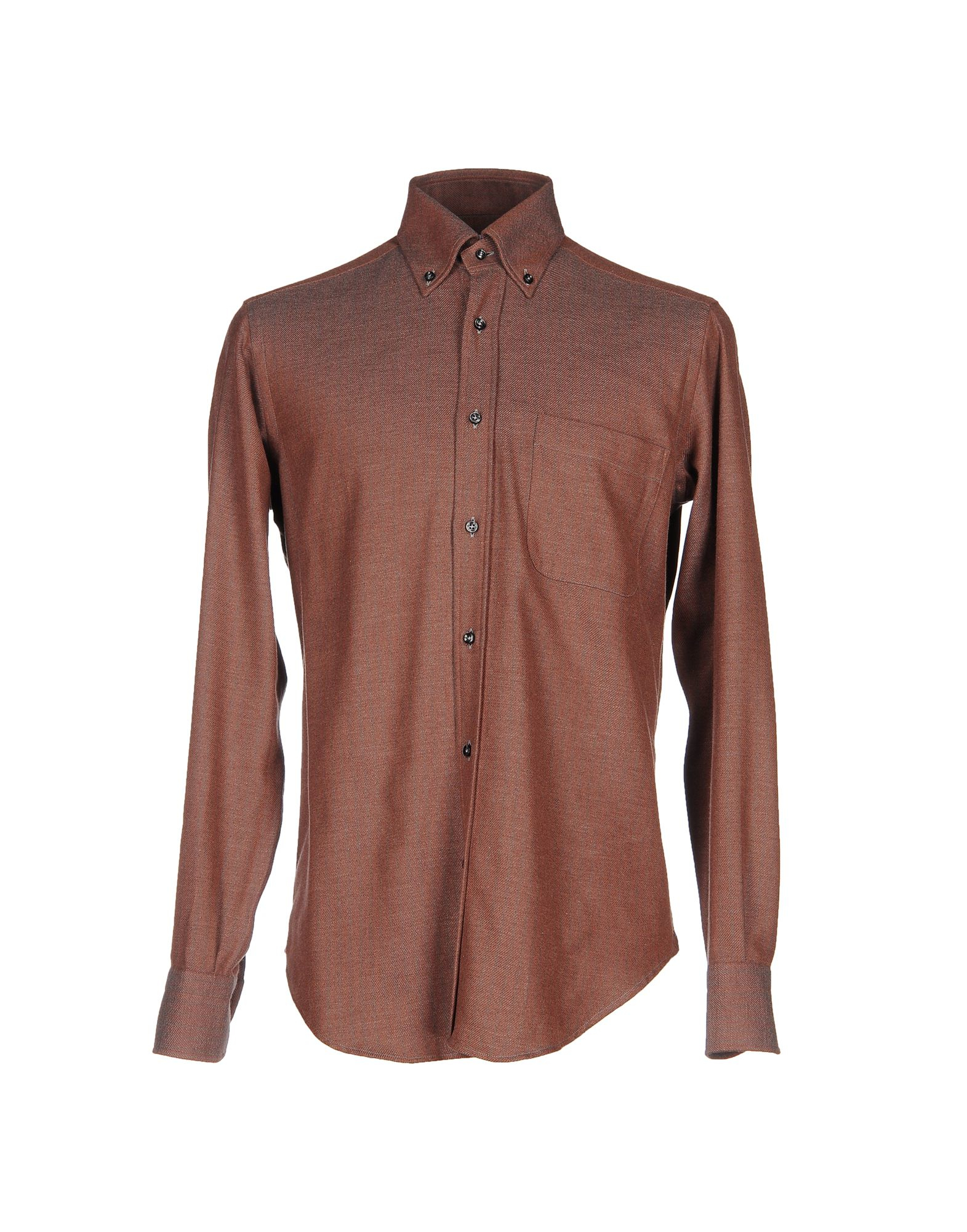 Lyst - Caliban Shirt in Brown