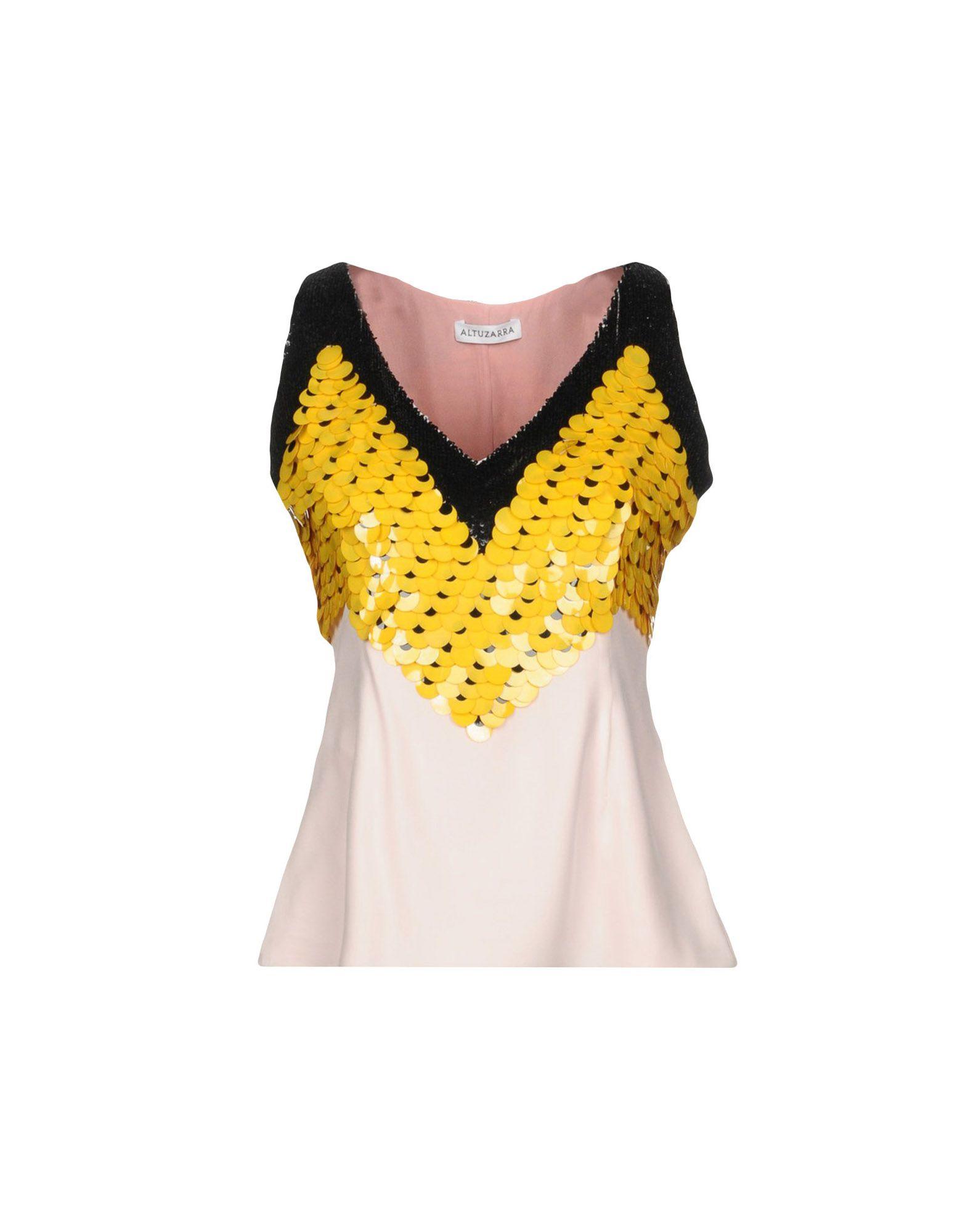 Altuzarra Top in Yellow - Lyst