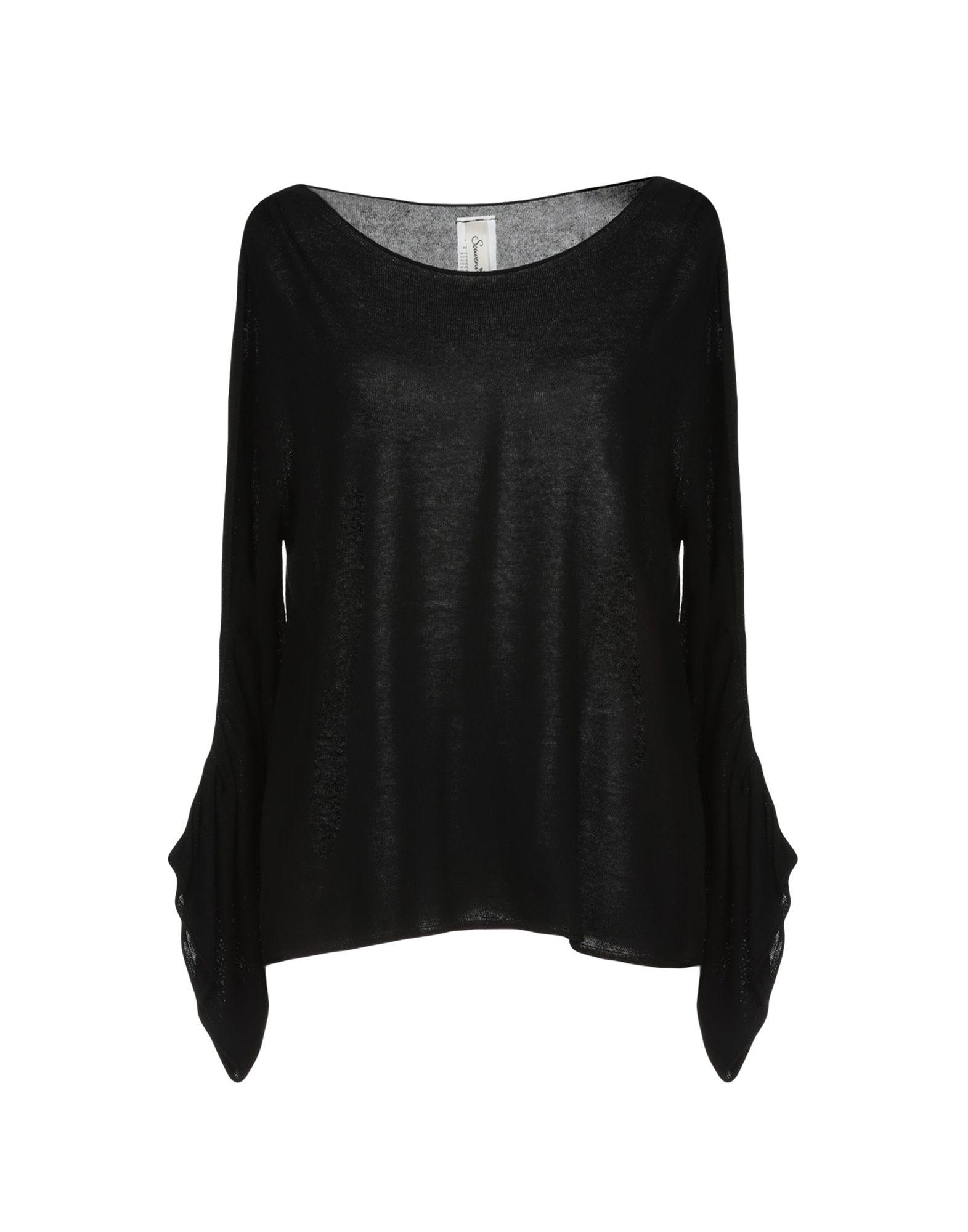 Souvenir Clubbing Cotton Sweater in Black - Lyst