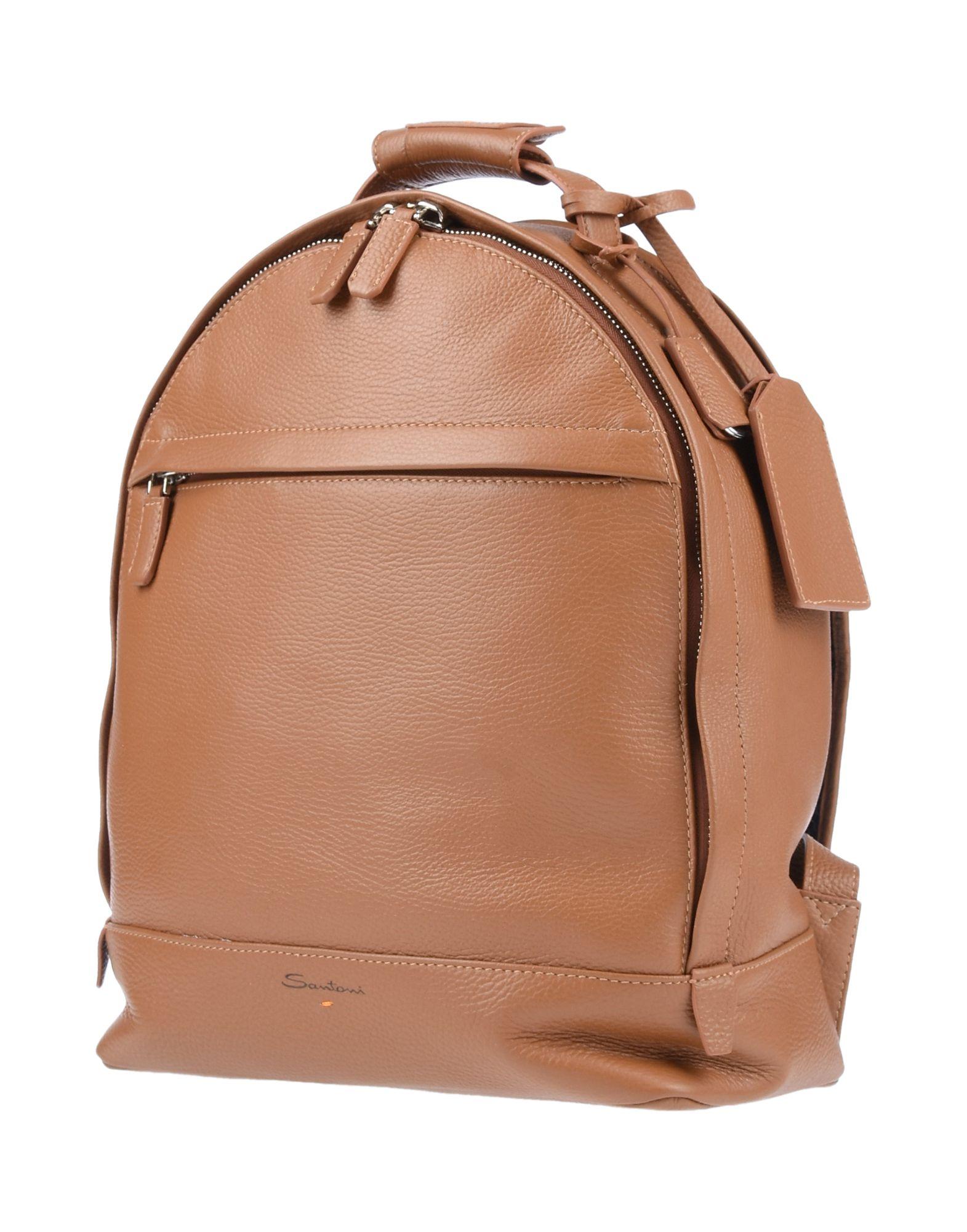 Santoni Backpacks & Bum Bags in Brown for Men - Lyst