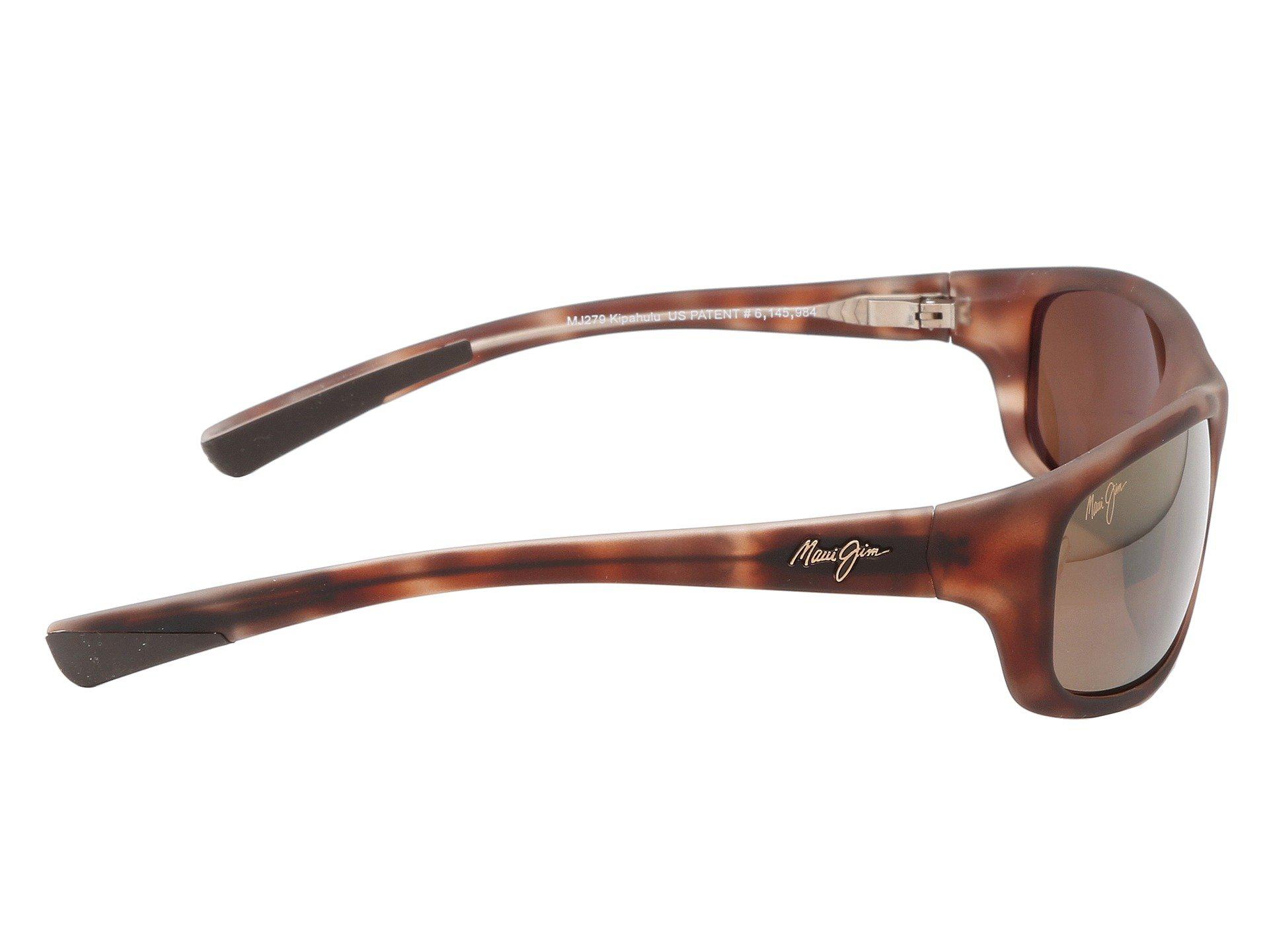 Maui Jim Kipahulu Matte Tortoise Rubber Hcl Bronze Polarized Sport